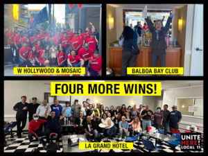 UNION VICTORIES - UNITE HERE Local 11