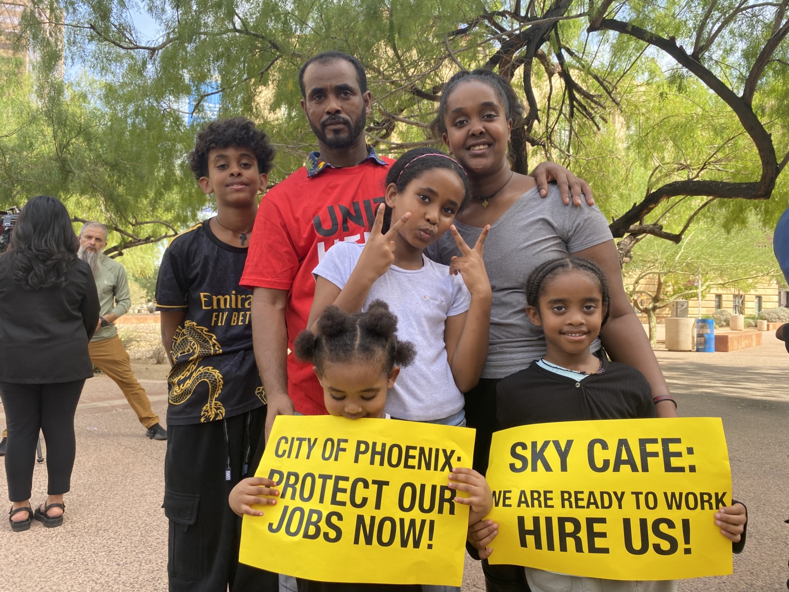 SKY CAFE: HIRE LAID OFF WORKERS! - UNITE HERE Local 11