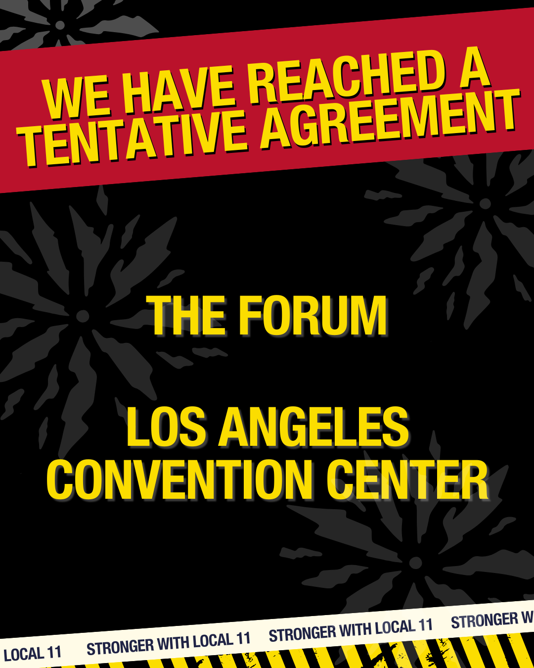 NEW CONTRACTS! - UNITE HERE Local 11