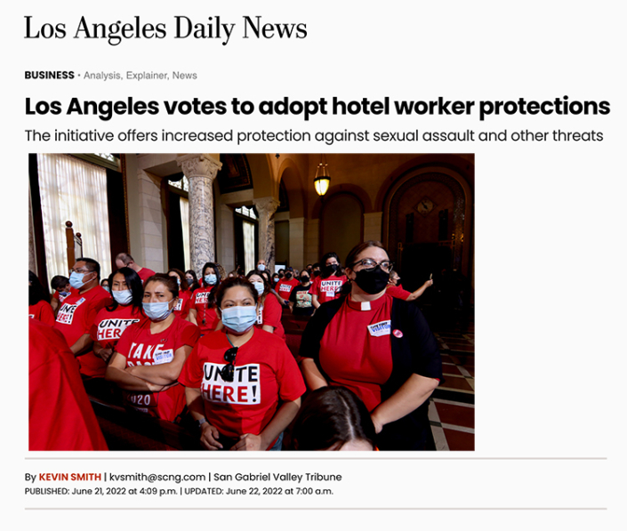 UNITE HERE Local 11 - UNITE HERE Local 11