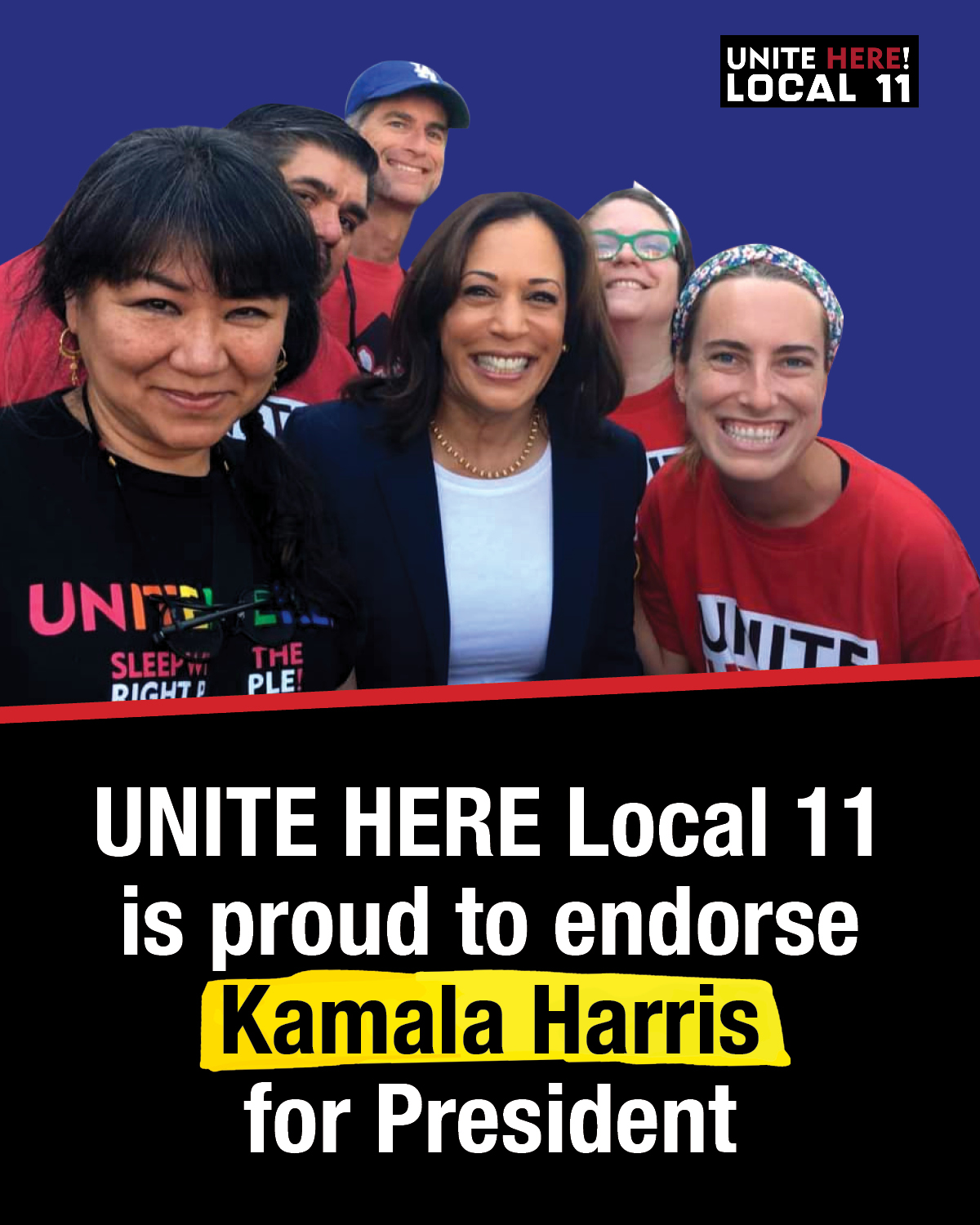 UNITE HERE Local 11 Joins UNITE HERE International Union in Endorsing ...