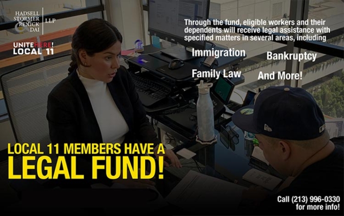 LEGAL FUND - UNITE HERE Local 11